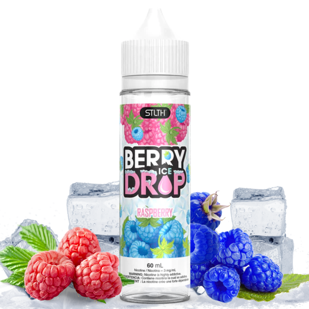STLTH BERRY DROP ICE RASPBERRY – Liquidín Vape Shop