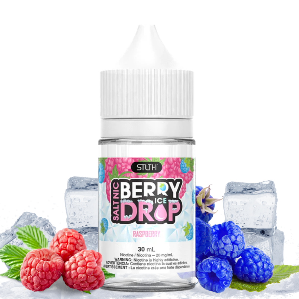 STLTH SALT NIC BERRY DROP ICE RASPBERRY – Liquidín Vape Shop