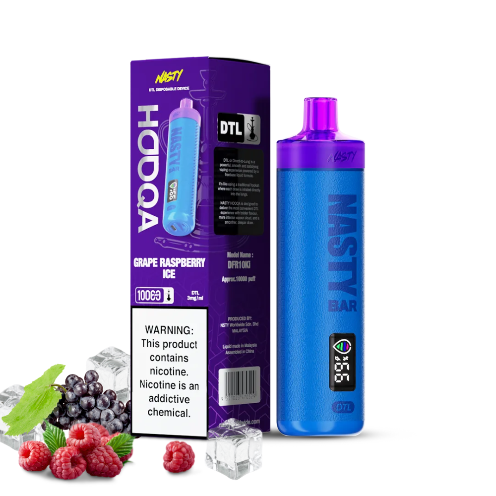 NASTY 10K GRAPE RASPBERRY – Liquidín Vape Shop