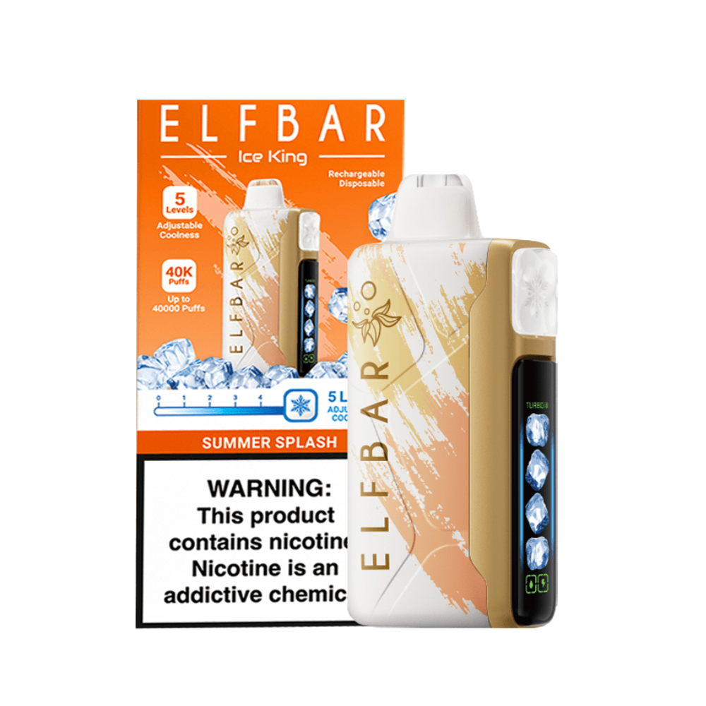 ELFBAR ICE KING 40K - SUMMER SPLASH | VAPE DESECHABLE – Liquidín Vape Shop