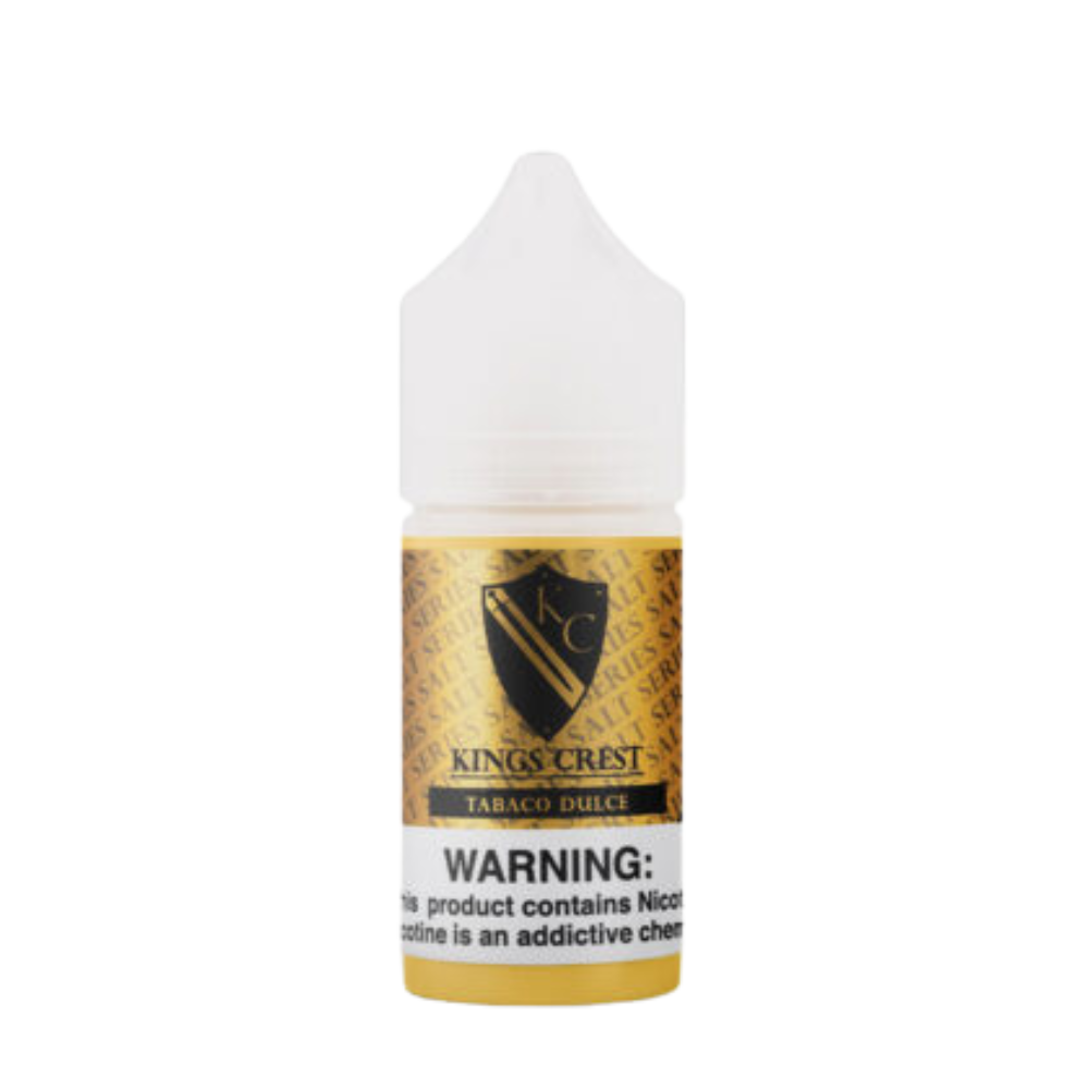 KINGS CREST SALT NIC TABACO DULCE – Liquidín Vape Shop