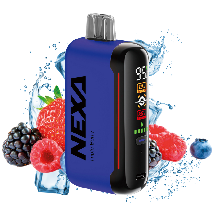 NEXA 20K TRIPLE BERRY VAPE DESECHABLE – Liquidín Vape Shop