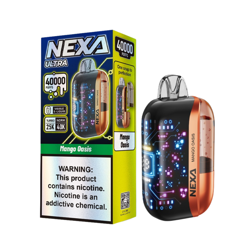 NEXA ULTRA 40k MANGO OASIS – Liquidín Vape Shop